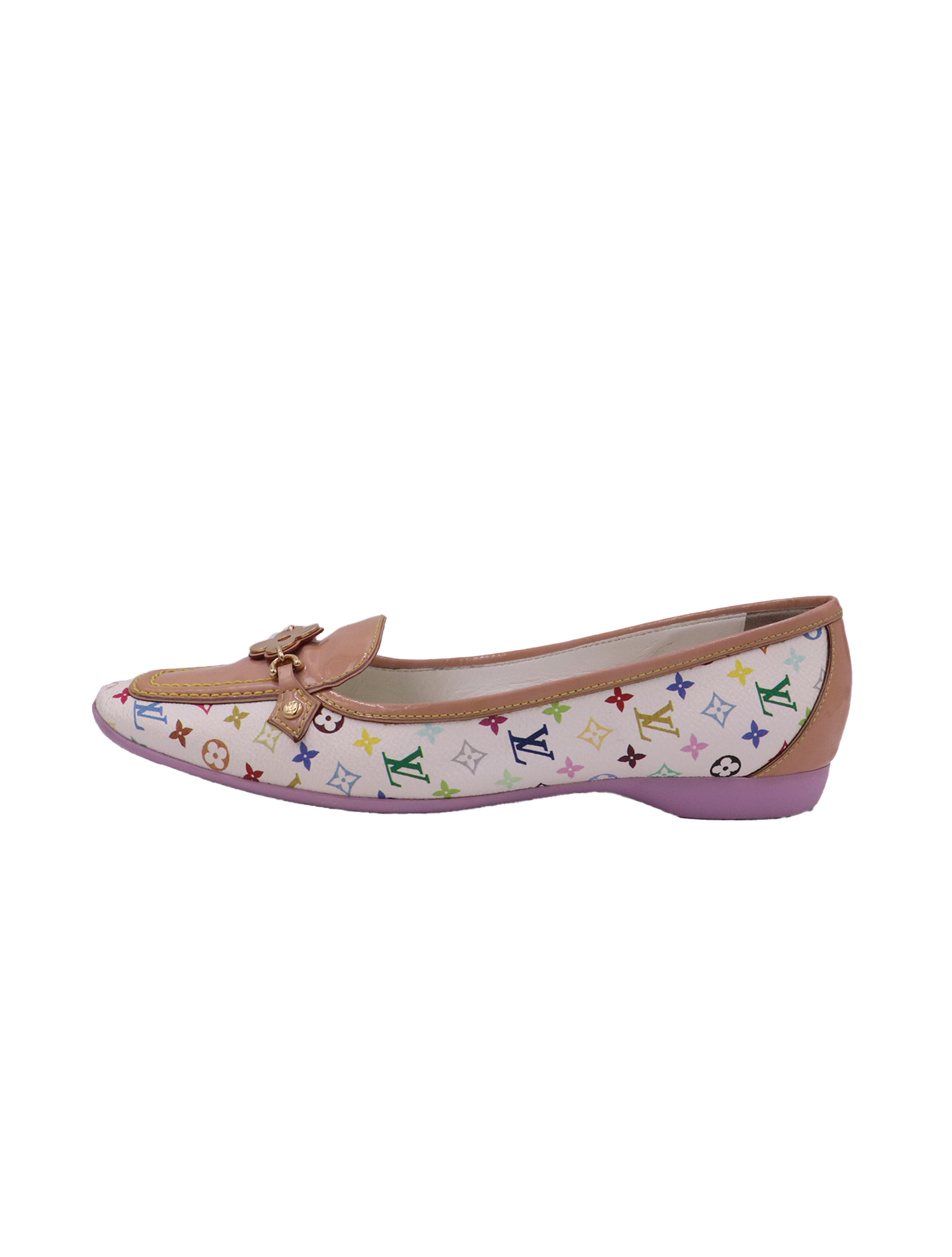 LOUIS VUITTON Monogram LV Multicolor Loafers – Treasures From Angels